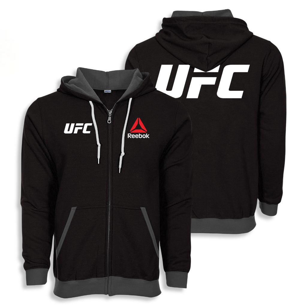 Jual Jaket Hoodie Ufc Rbk Ultimate Fighting Championship Big Size - S M ...