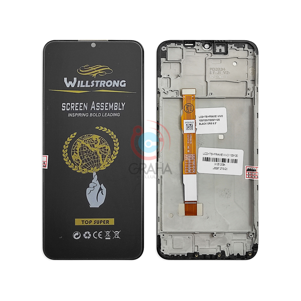 Jual LCD VIVO Y20 / Y20S / Y12S / Y01 ORI FULLSET TOUCHSCREEN | Shopee ...