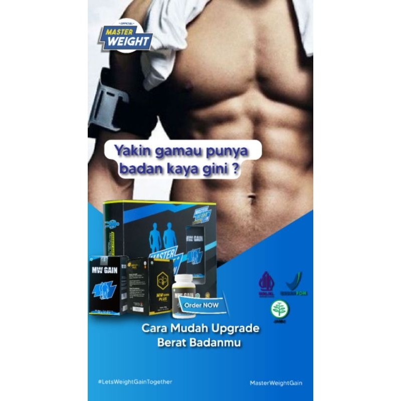 Jual Master Weight Gain (Kapsul + madu) (BPOM) | Shopee Indonesia