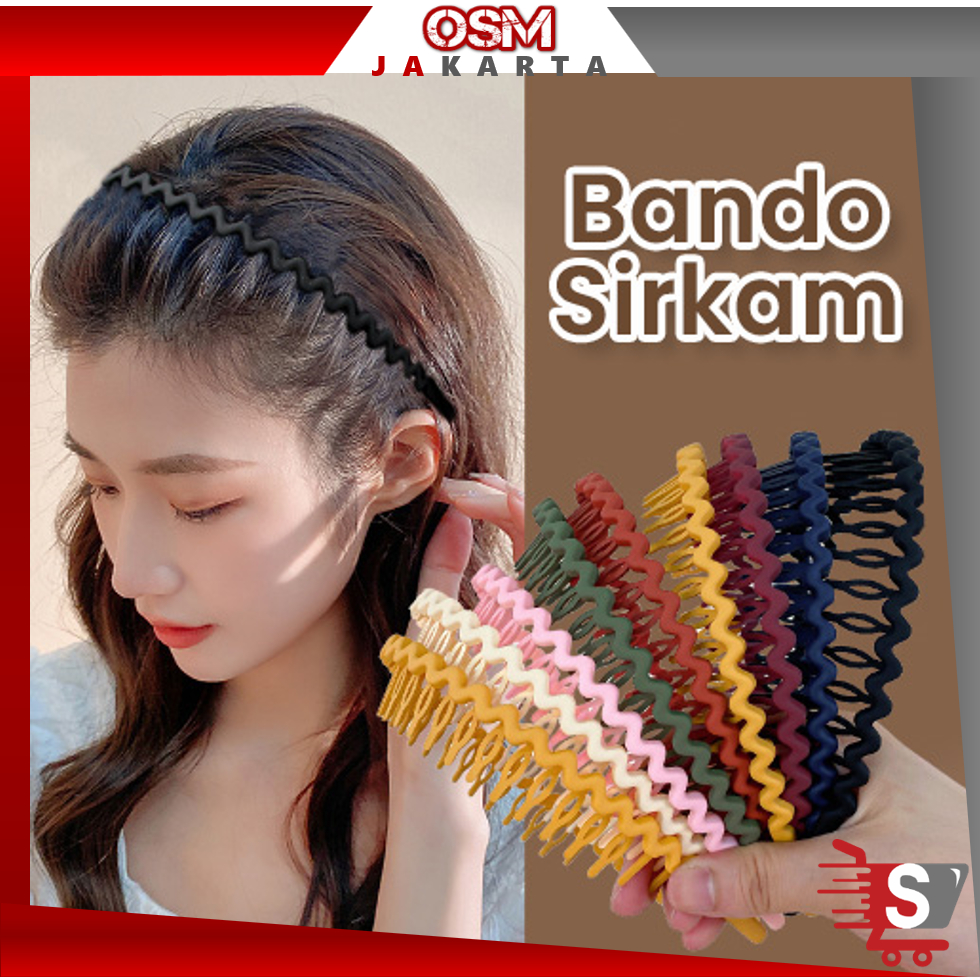 Jual OSM JKT F5772 Bando Sirkam Bentuk Gelombang Zigzag Untuk Pria ...