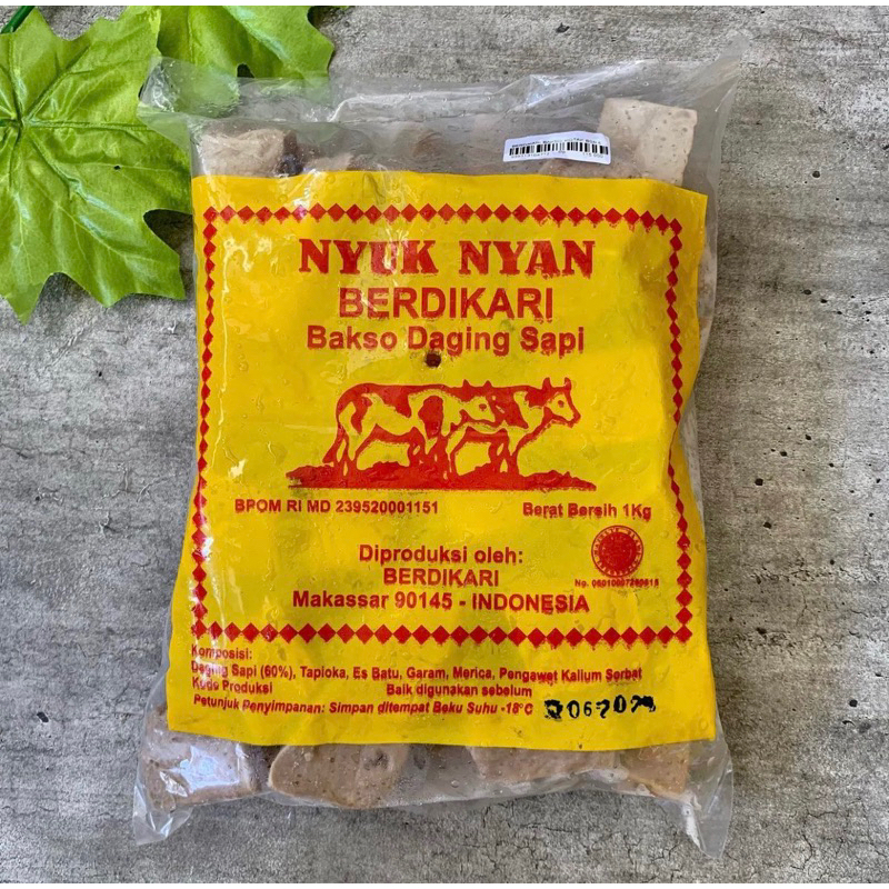 Jual Berdikari Nyuk Nyan Bakso Daging Sapi | Shopee Indonesia