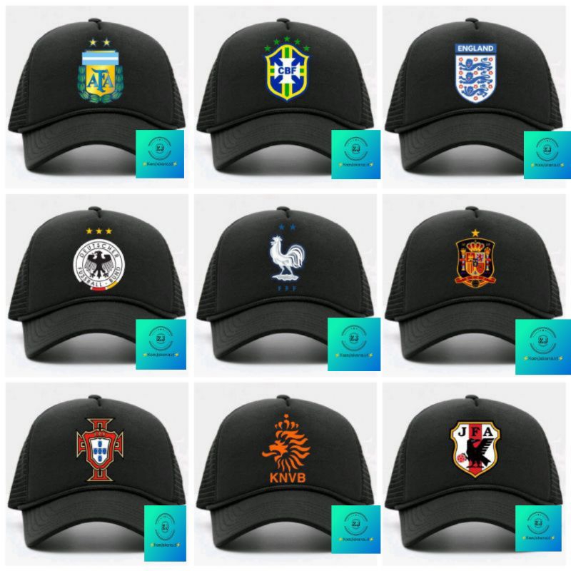 Jual TOPI TIMNAS NEGARA NEGARA//TOPI FIFA WORLD CUP | Shopee Indonesia