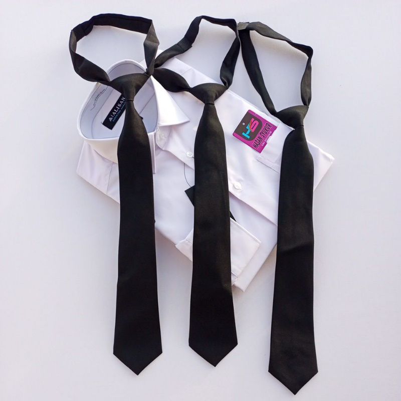 Jual Dasi hitam panjang perekat dasi kupu-kupu | Shopee Indonesia