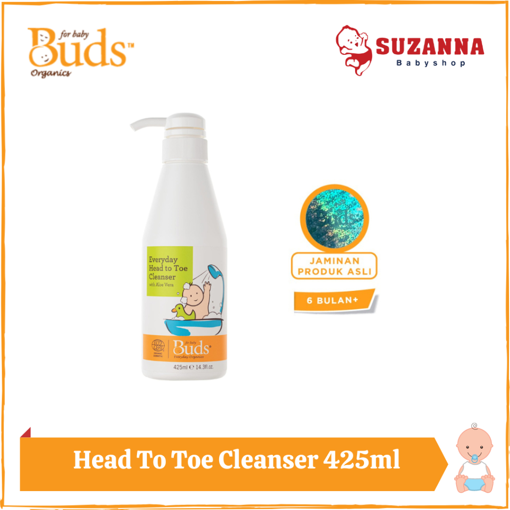 Jual Buds Everyday Organics - Everyday Head To Toe Cleanser 425ml ...
