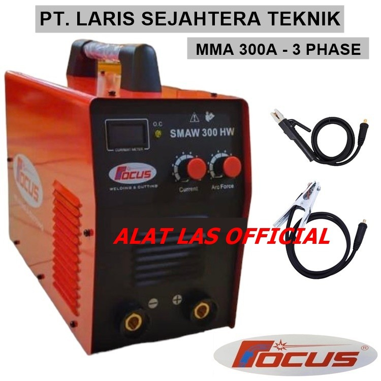 Jual Mesin Las Focus MMA 300 A Trafo Las Inverter SMAW 300A | Shopee ...