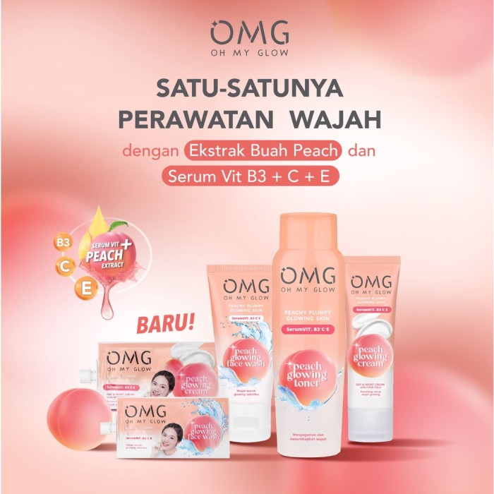 Jual LIVI - OMG Skincare Peach Glowing Series(CEK DESKRIPSI) | Shopee ...