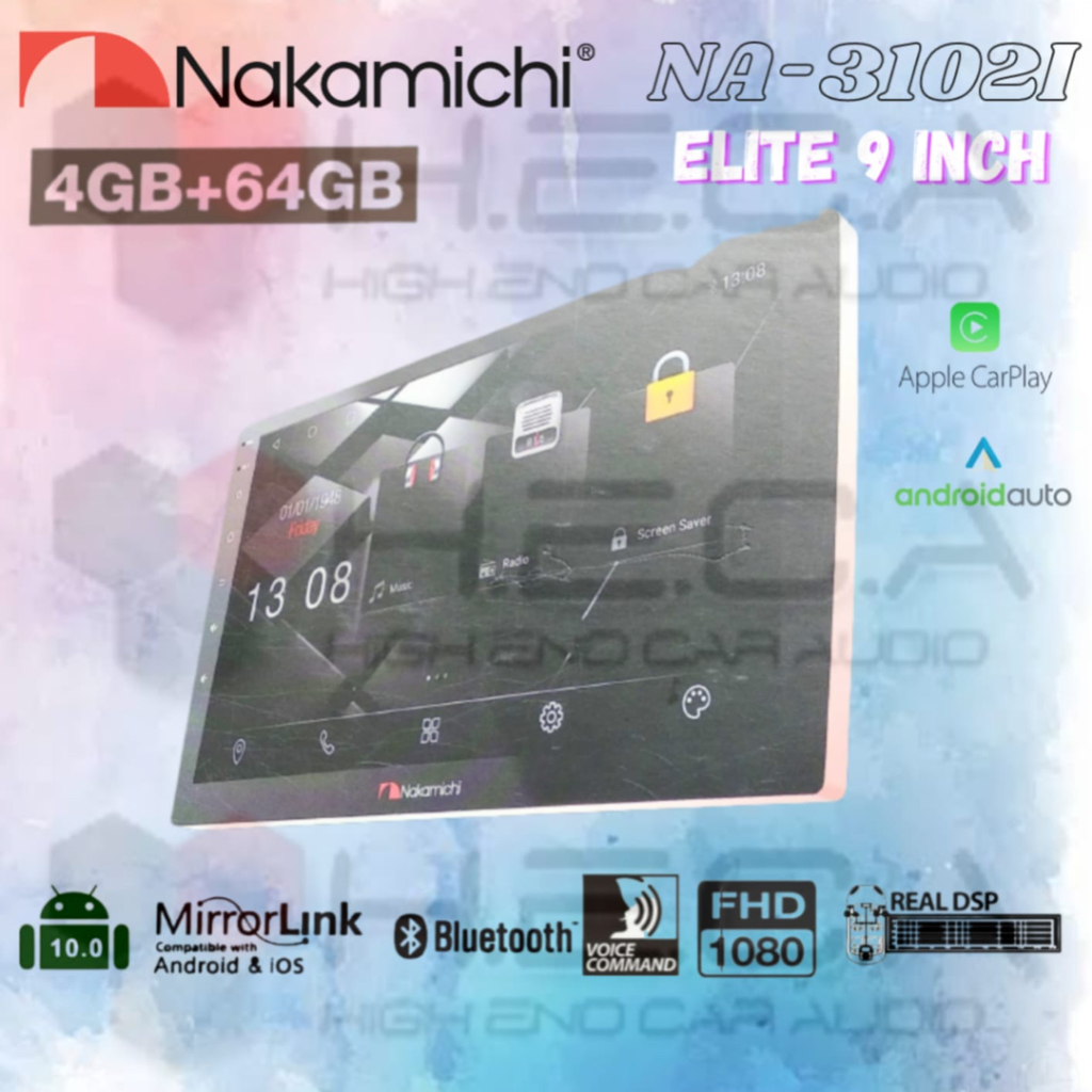 Jual NAKAMICHI NA-3102i ELITE Android 9" 4/64 GB Head Unit Tape TV ...