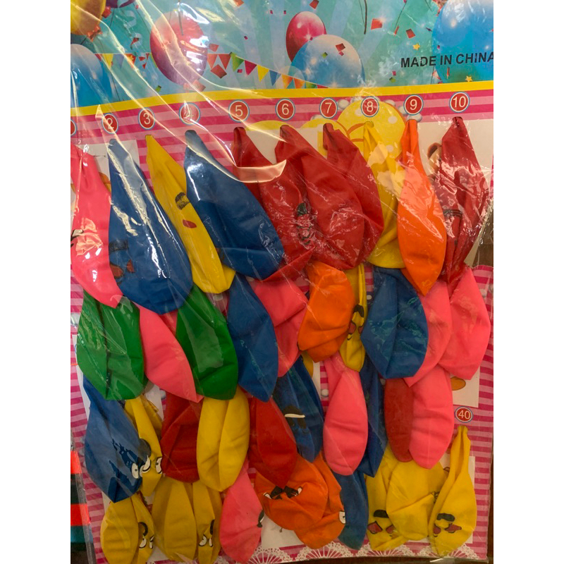 Jual Balon Ulang Tahun / Balon Polkadot / Balon Model Isi 40/isi 80 ...