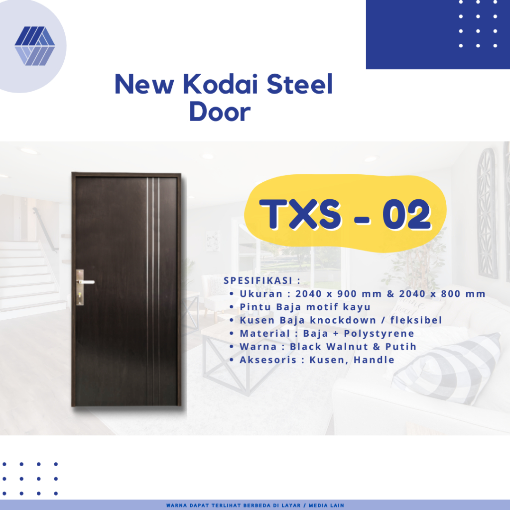 Jual PINTU BAJA KODAI STEEL DOOR - NEW TXS SERIES - 02 | Shopee Indonesia