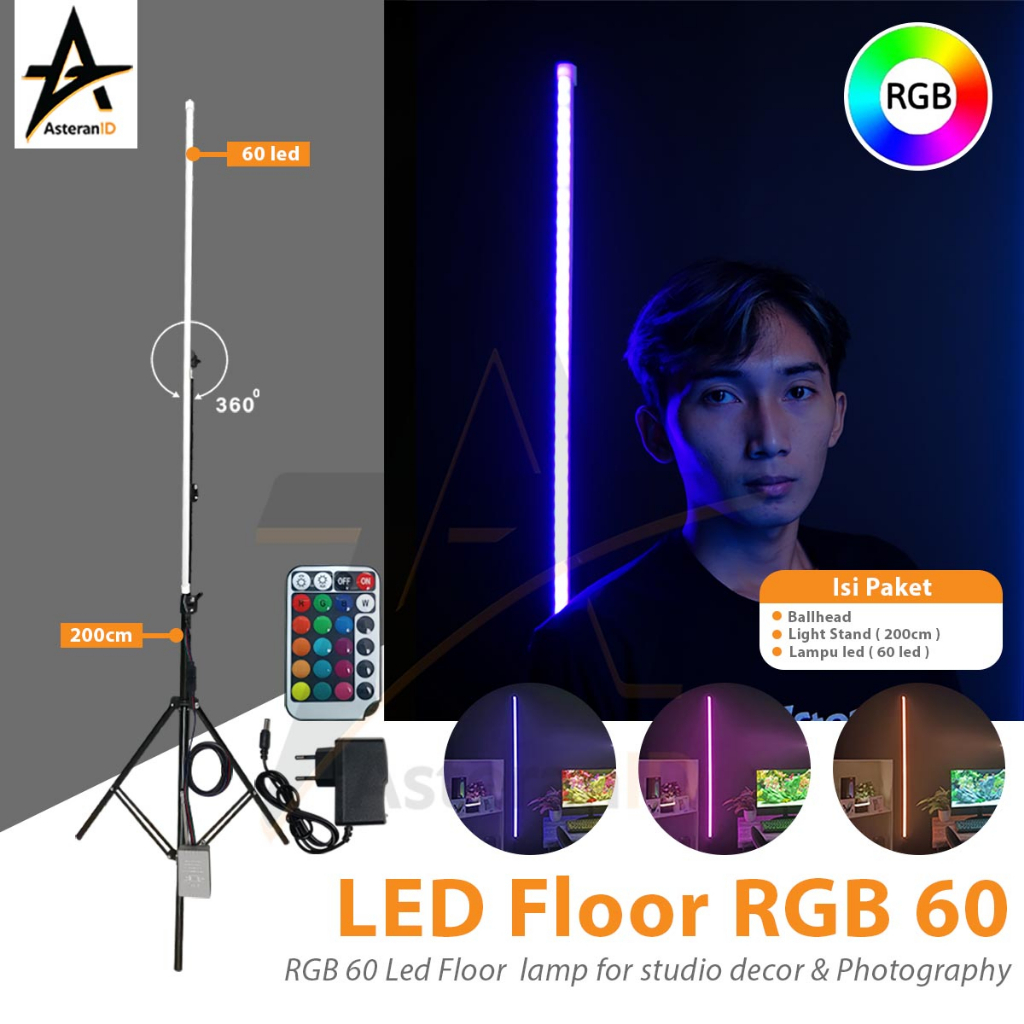 Jual Bright Titan X1 RGB LED Lampu Studio Lighting RGB Lampu Studio ...