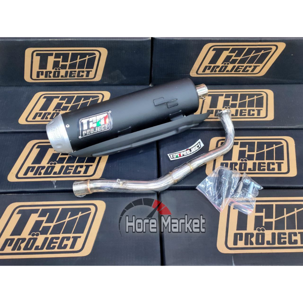 Jual KNALPOT TZM PROJECT AEROX 155 VARIO 110 125 150 OLD NEW BEAT FI ...