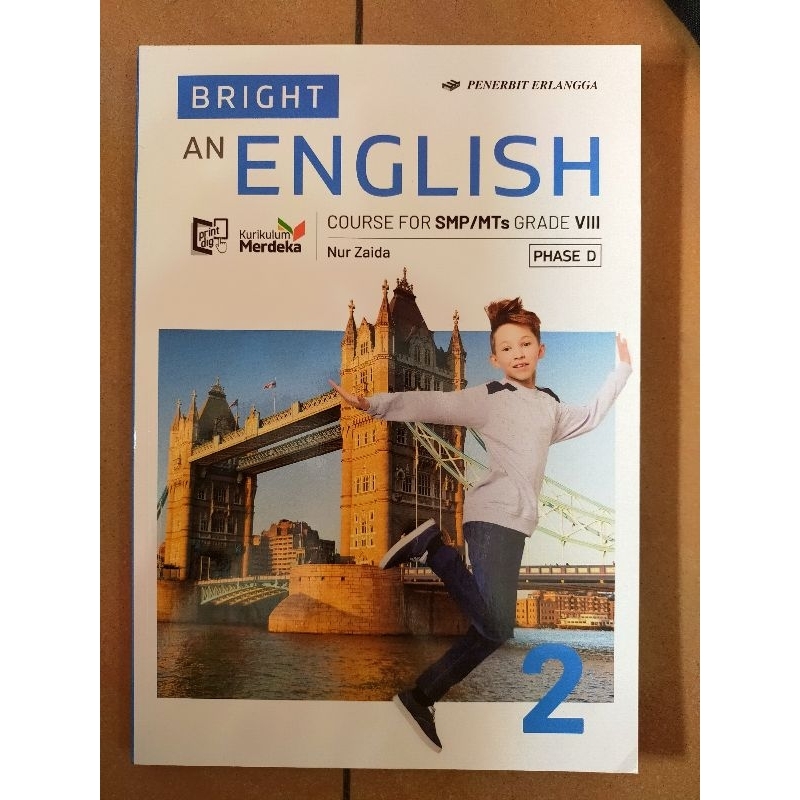 Jual Buku Pelajaran : Bright An English Bahasa Inggris Kelas VIII SMP/MTs Kurikulum Merdeka ...