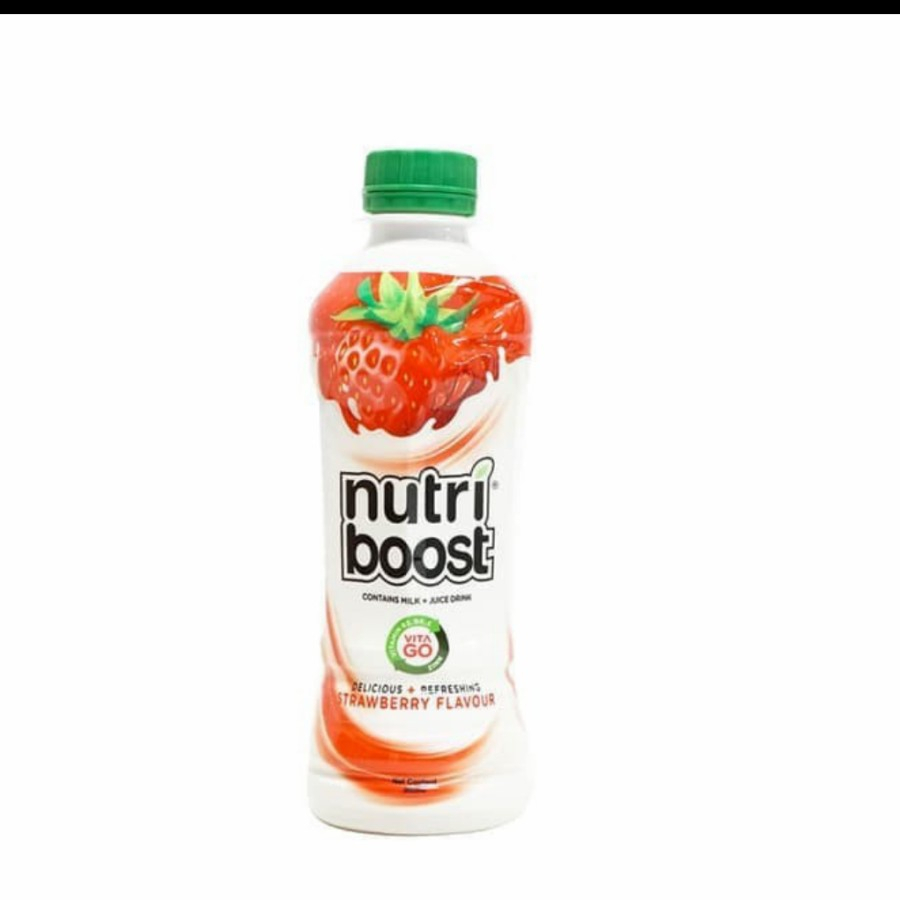 Jual nutri boost nutriboost botol rasa strawberry isi 12 | Shopee Indonesia
