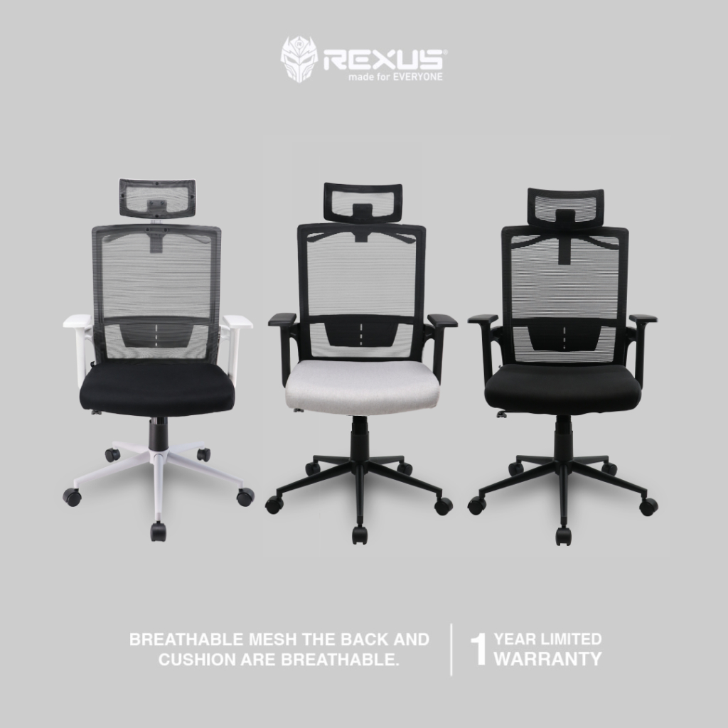 Jual Rexus Ergonomic Office Chair Kursi Kantor NC-1 / NC1 | Shopee ...