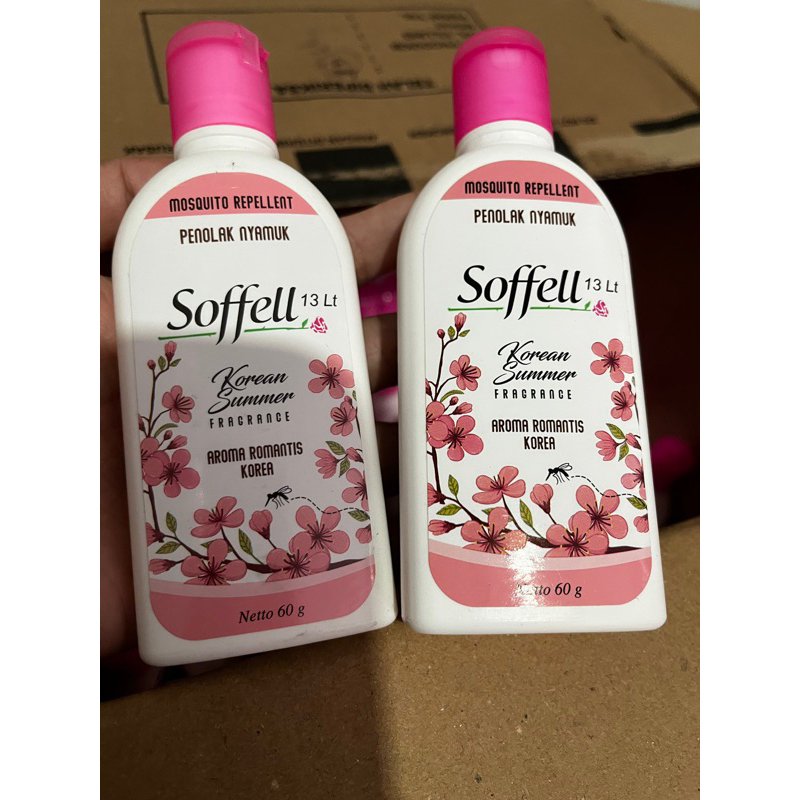 Jual SOFFELL ANTI NYAMUK WANGI BUNGA GERANIUM | Shopee Indonesia