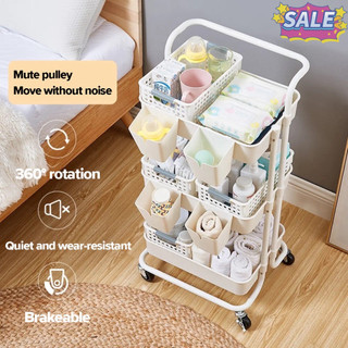 Jual Rak Troli Keranjang Trolley Organizer Bayi Baru Lahir Organizer ...