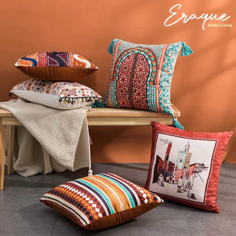 Jual Zile Cushion Cover / Sarung Bantal Sofa 45x45 cm Minimalis Macrame ...