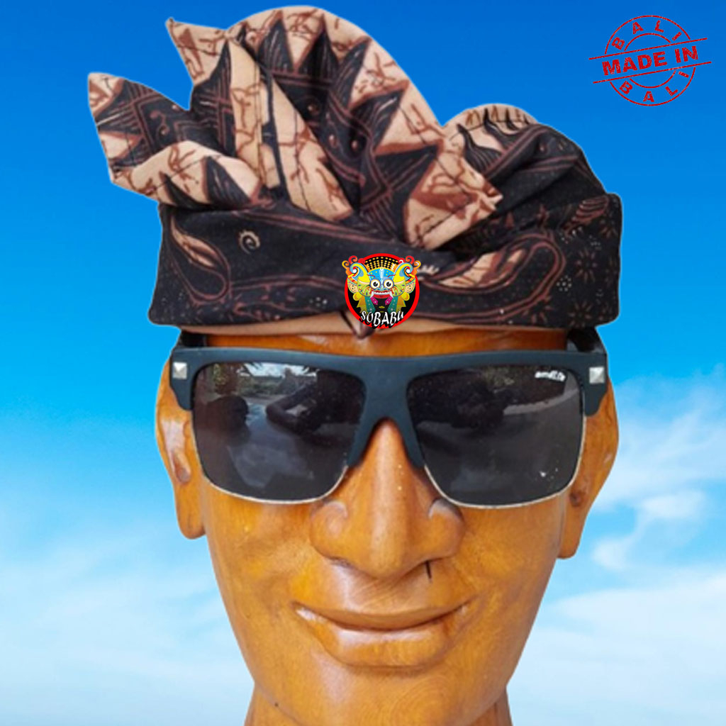 Jual Udeng Bali Motif Batik Gunung Setengah Jadi - Ikat Kepala Khas ...