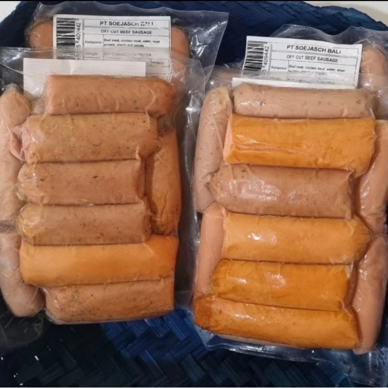 Jual sosis sapi off cut / beef sausage 500gr | Shopee Indonesia