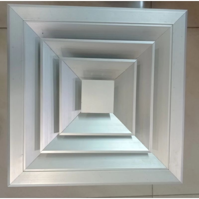 Jual diffuser AC 4 in tutup exhaust fan grill ducting plafon 4 inchi ...