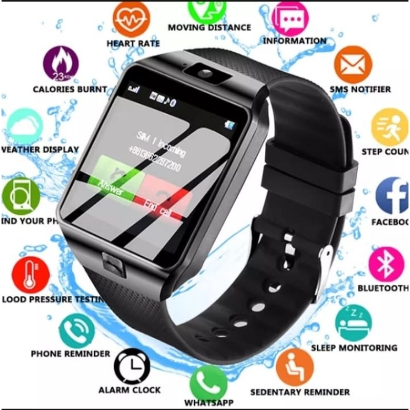 Jual Jam Tangan Hp Android 2023 Smartwatch LED Smart Watch Y68 116 Plus ...
