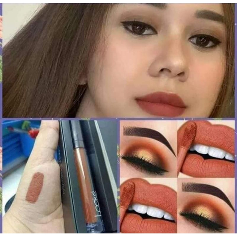 Jual Looke gaia/Lipstik mate/Holly lipcream mate gaia/lipstik mate 3in1 ...
