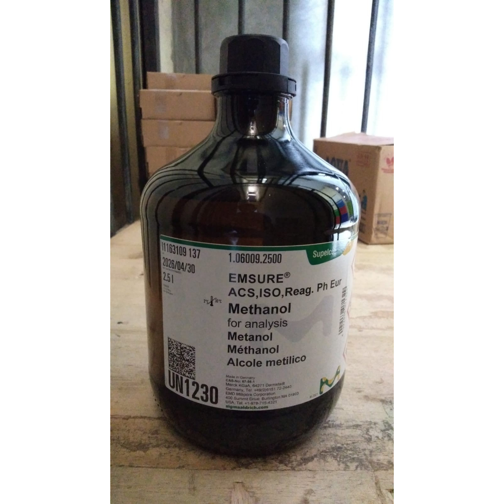Jual Metanol / Methanol / Metil Alkohol / CH3OH Eceran Merck 99,9% 500 ...