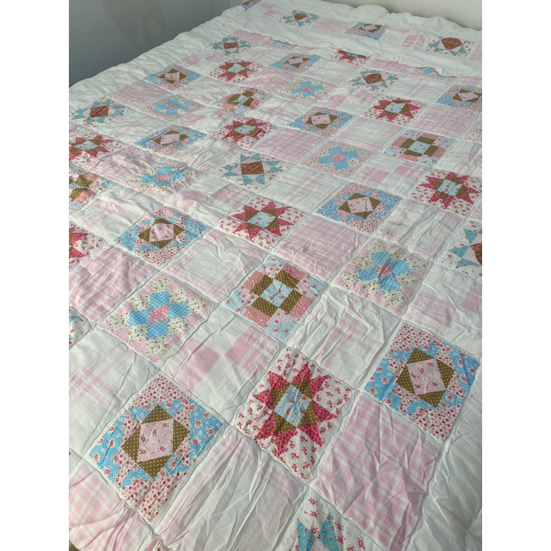 Jual Bedcover Shabby Fake Patchwork 180 x 220 ( Minus ) Free Laundry ...