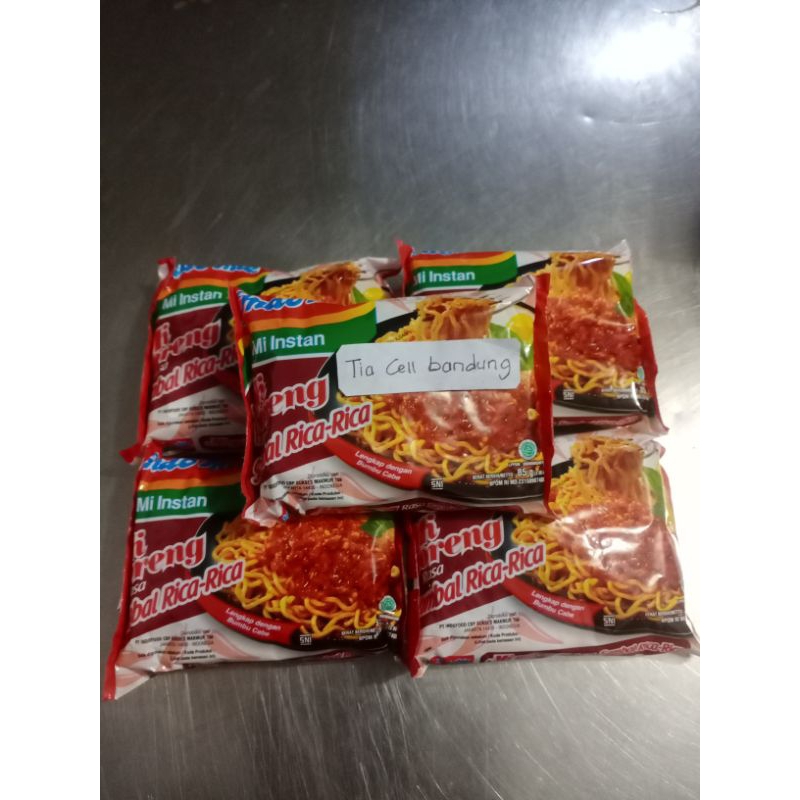Jual mie Indomie goreng rasa sambal rica rica (pembelian 5 pcs ...