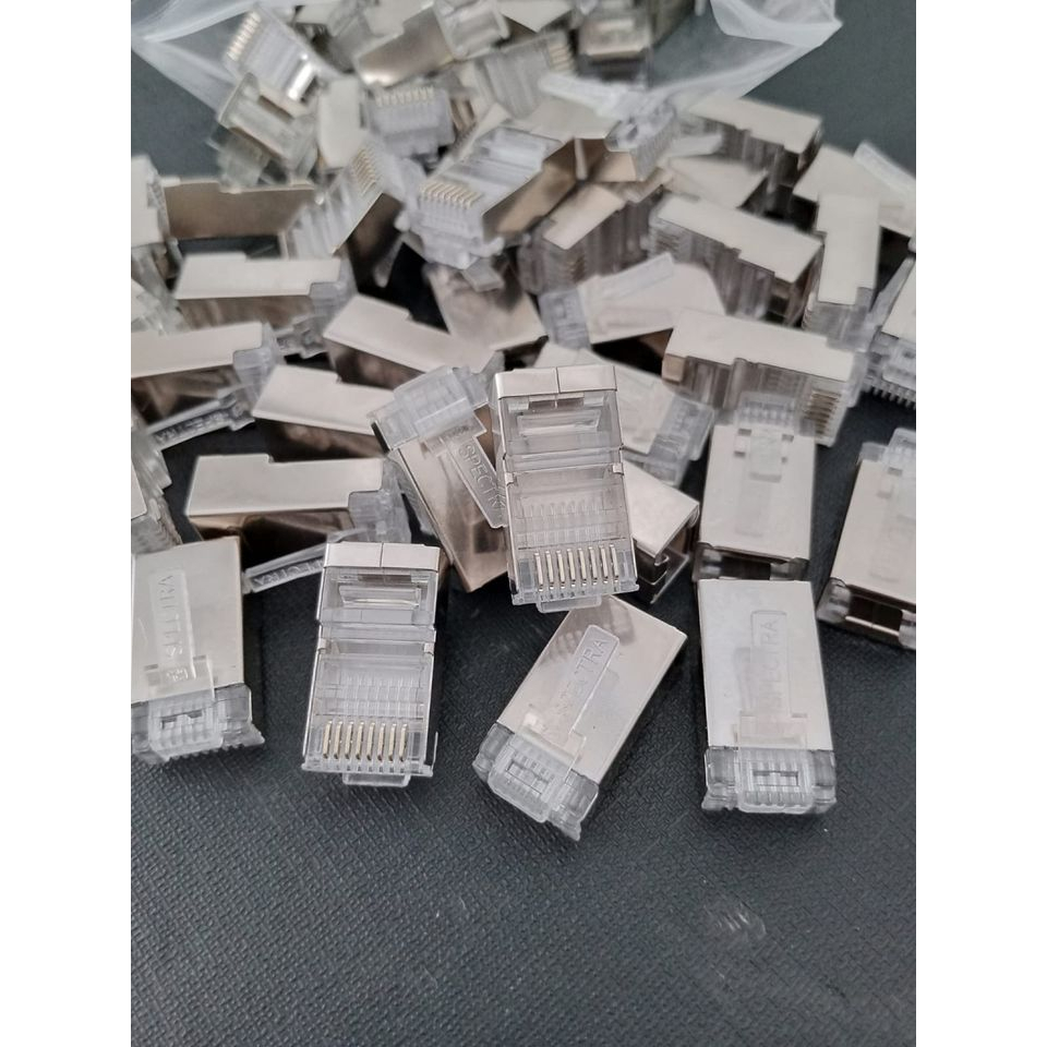 Jual Konektor RJ 45 SPECTRA Besi | Shopee Indonesia