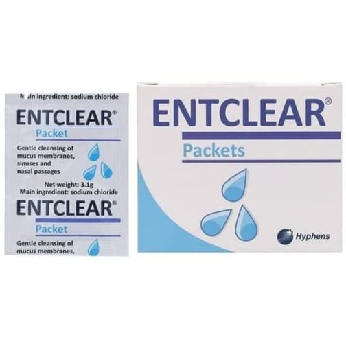 Jual Entclear Powder Tanpa Botol Box Isi 20 Sachet / Entclear Nasal ...