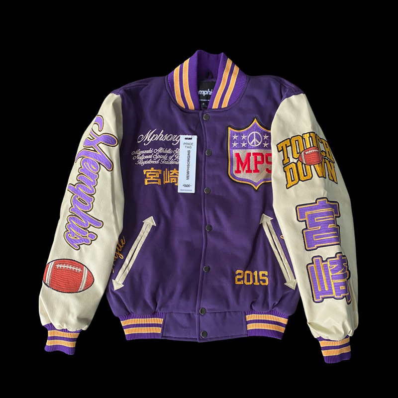 Jual Varsity Jacket Memphisorigins X BTR All Variant (Tora, Okinawa ...