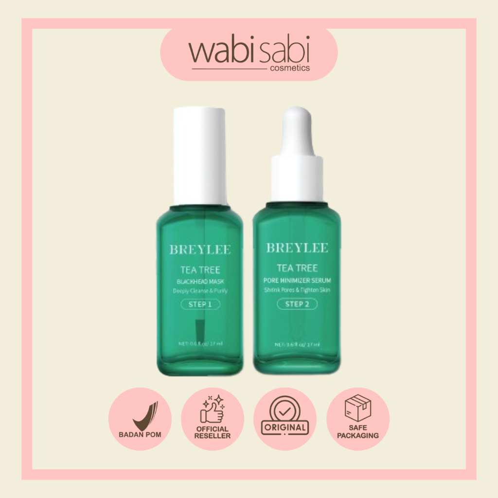 Jual BREYLEE - Blackhead Mask Step 1 | Pore Minimizer Serum Step 2 ...