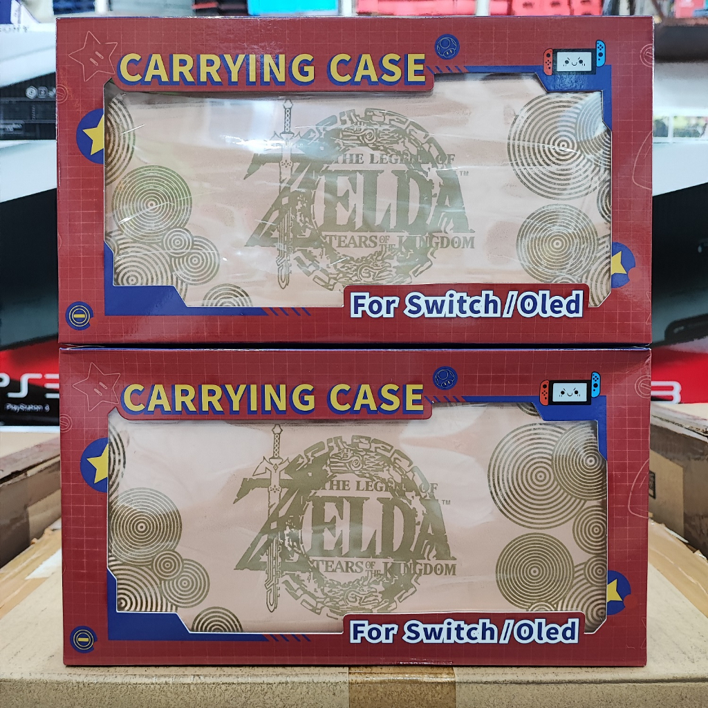 Jual Switch OLED HAC HEG v2/v3 Carrying Case Zelda Tears of the Kingdom ...