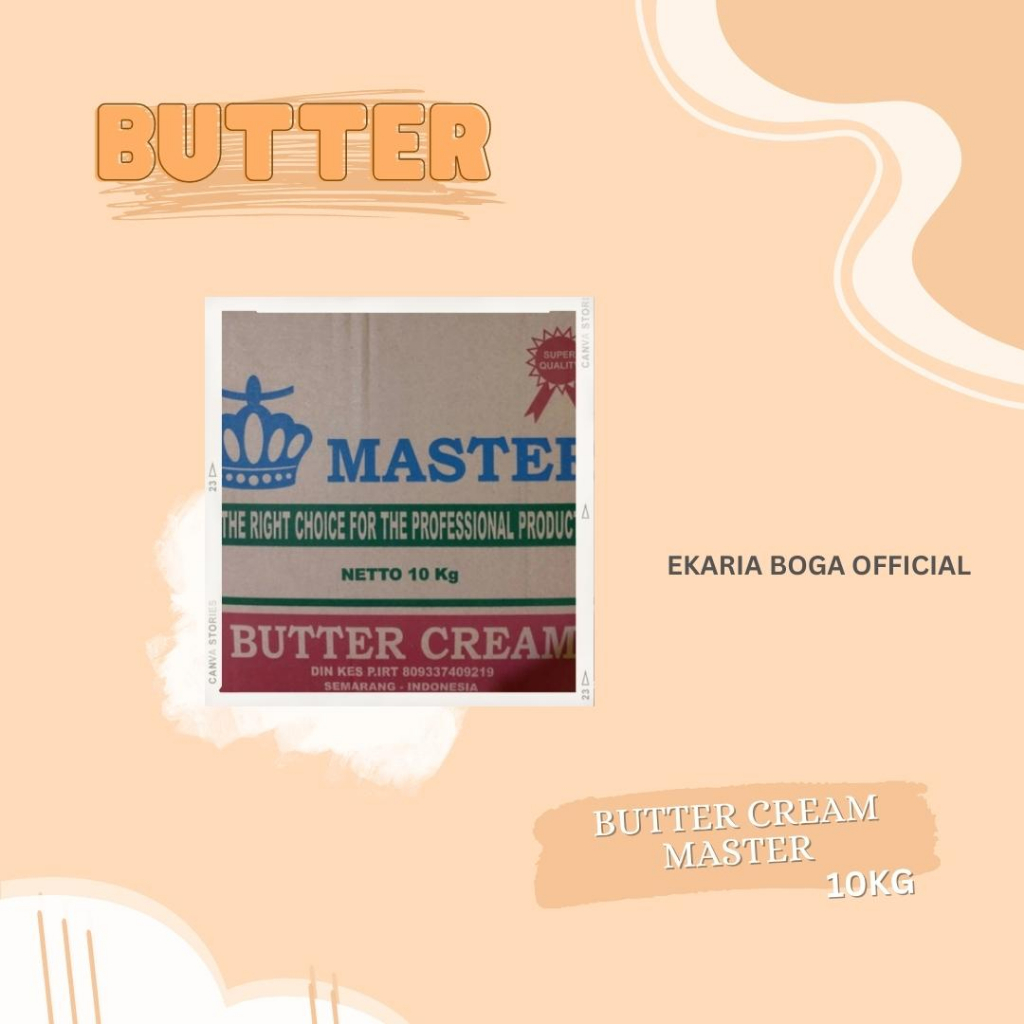 Jual BUTTER | BUTTER CREAM | MASTER | BUTTER CREAM MASTER | REPACK 1KG ...