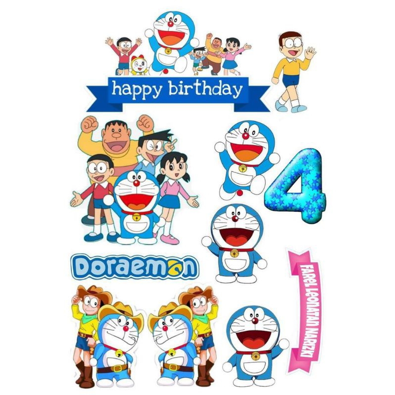 Jual TOPPER DORAEMON BANYAK PILIHAN GAMBAR | Shopee Indonesia
