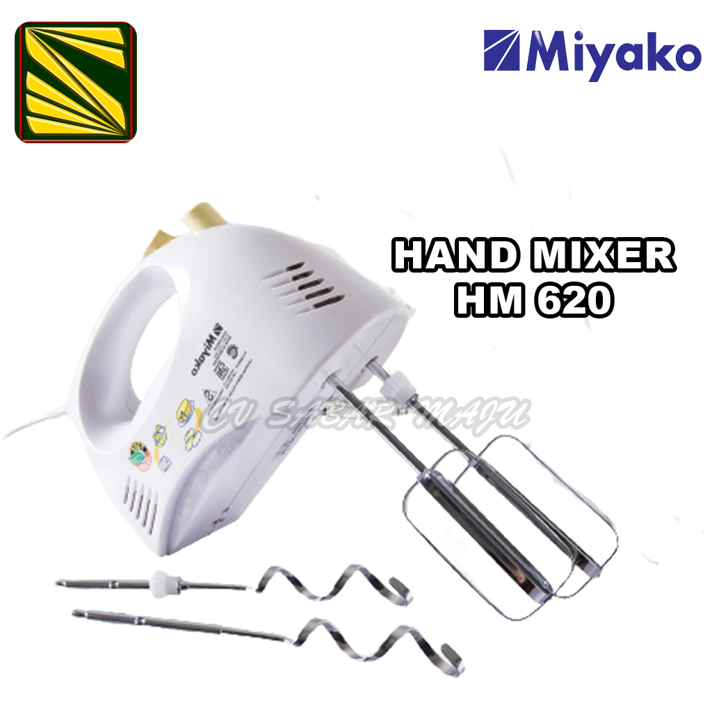 Jual Miyako Mixer | Hand Mixer HM 620 / Mixer Tangan HM 620 | Shopee ...