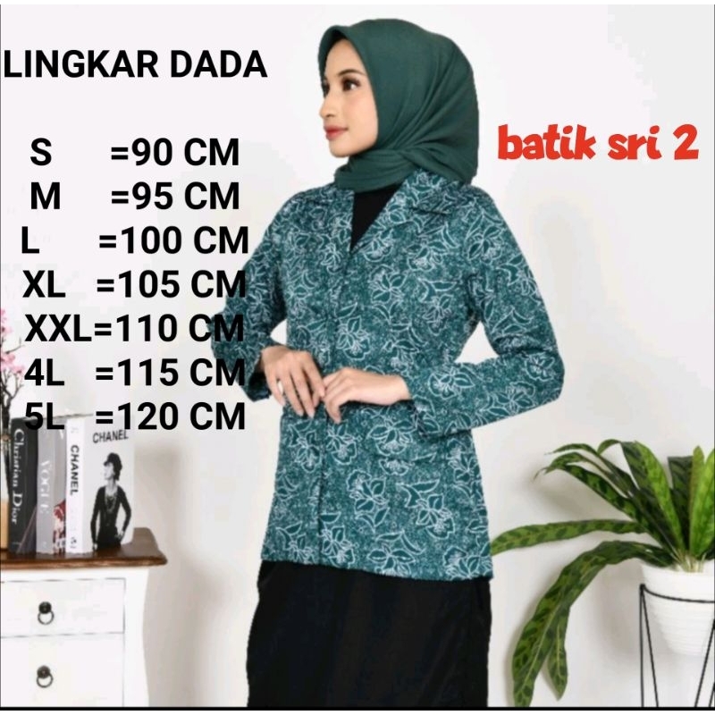 Jual SERAGAM PKK Batik STANDAR Nasional Furing/Non Furing SIZE M L XL ...