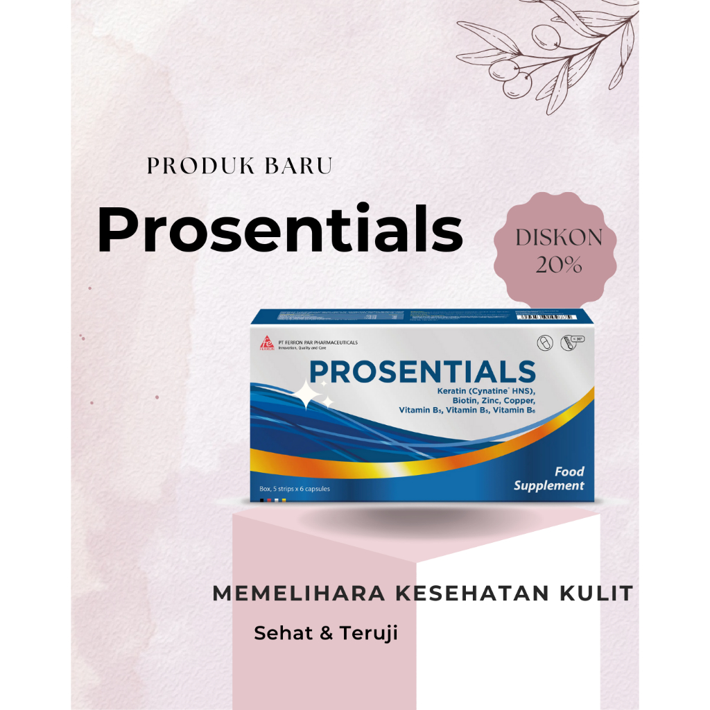 Jual PROSENTIALS BOX 30 KAPSUL | Shopee Indonesia