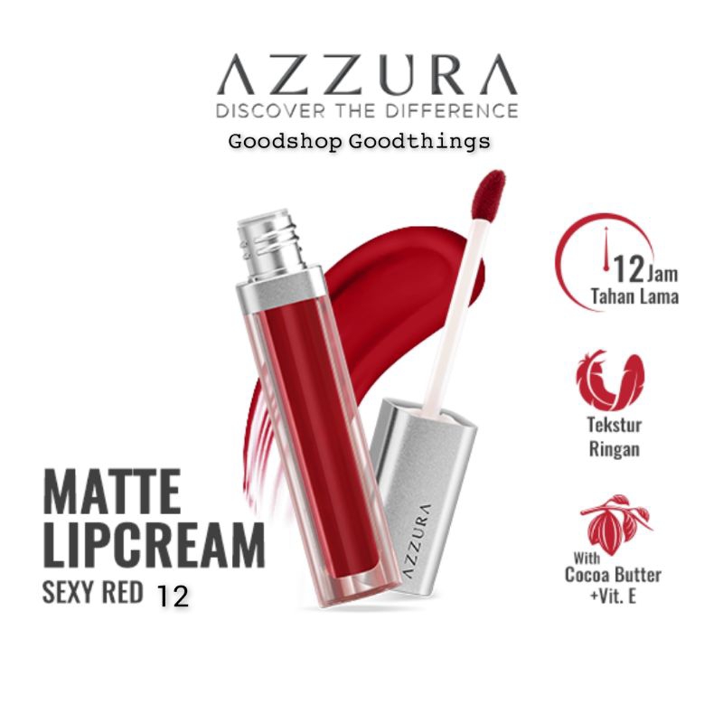 Jual NEW Azzura Matte Lip Cream The New Colors | Shopee Indonesia