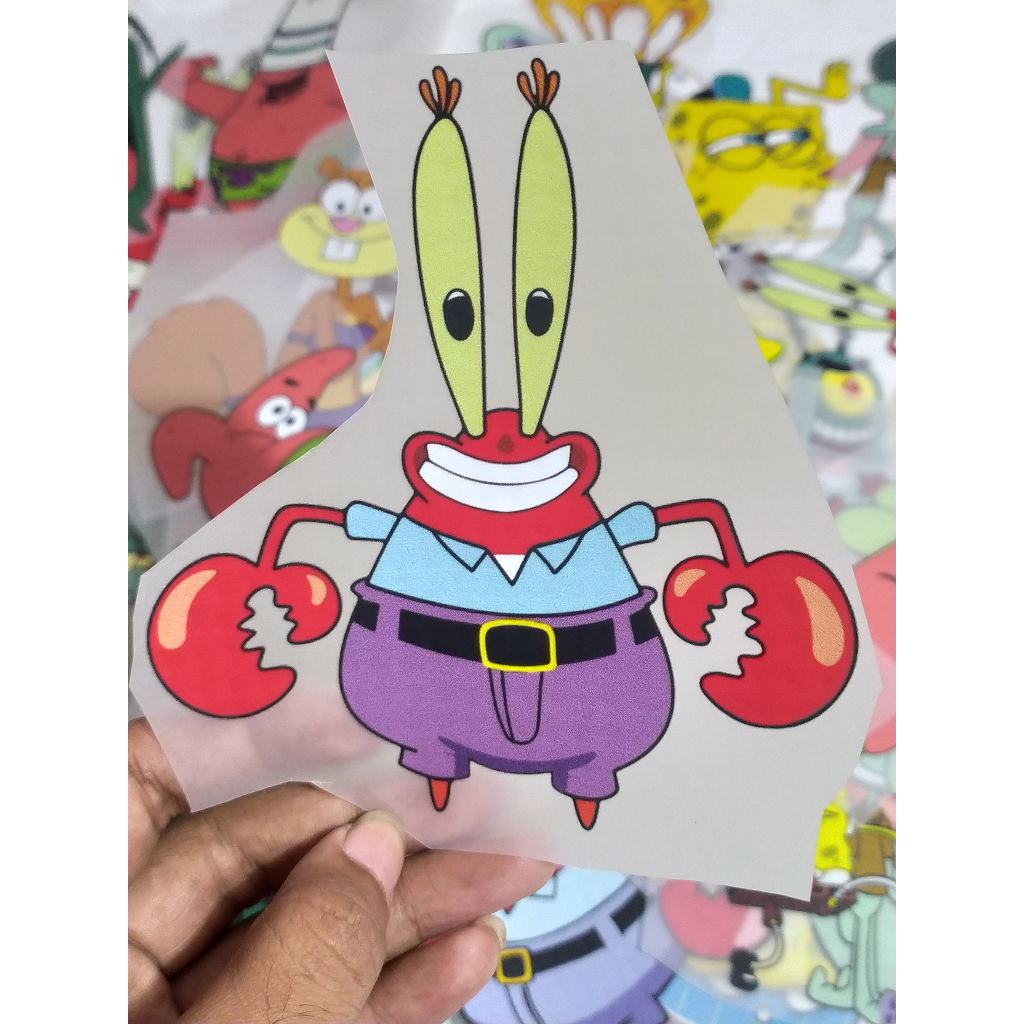 Jual STIKER SABLON SETRIKA KAOS DTF GAMBAR SERIAL SPONGEBOB KARAKTER ... Jual STIKER SABLON SETRIKA KAOS DTF GAMBAR SERIAL SPONGEBOB KARAKTER ...