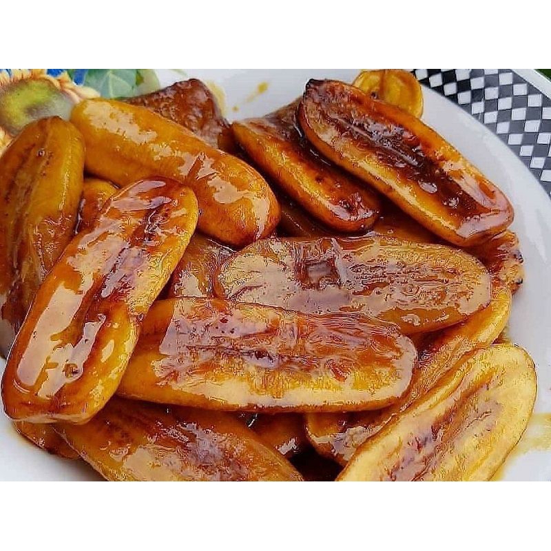 Jual PISANG OVEN PANGGANG CARAMEL 500gr premium /pisang gula aren ...