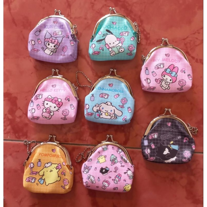 Jual Dompet Koin Karakter Sanrio Kuromi Melody Cinnamoroll Badtzmaru ...