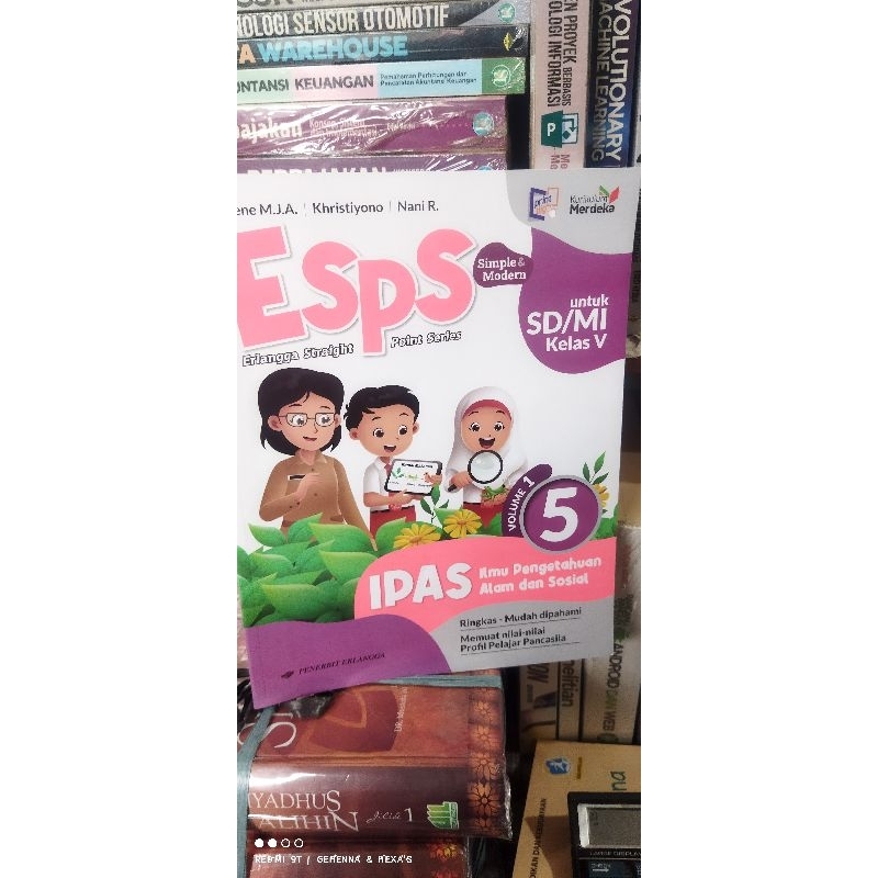 Jual ESPS IPAS kelas 5 volume 1 sd kurikulum merdeka penerbit erlangga | Shopee Indonesia