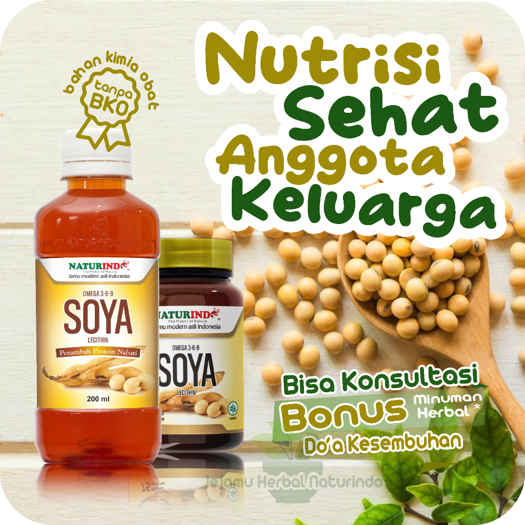 Jual SOYA LECITHIN LESITIN KEDELAI OMEGA 3 6 9 SUPLEMEN NUTRISI KESEHATAN ANAK BUSUI BUMIL NAPSU ...