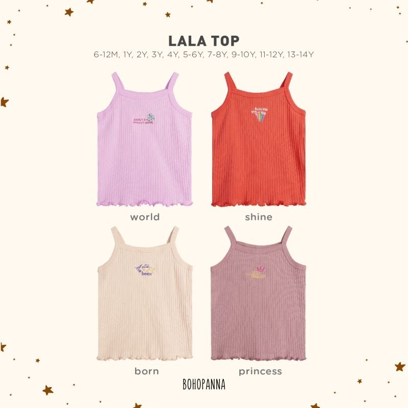 Jual Lala Top B46 / Tank Top Anak Perempuan / Tanktop Anak Cewek ...