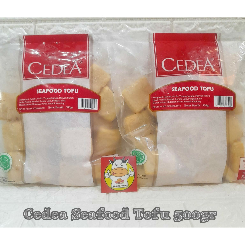 Jual CEDEA SEAFOOD TOFU 500GR - FROZEN FOOD - BRONTZ JOGJA | Shopee ...