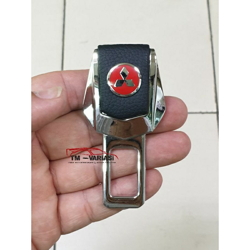 Jual Colokan Seatbelt Kulit Safety Belt Buzzer Seat Belt Extention Besi ...