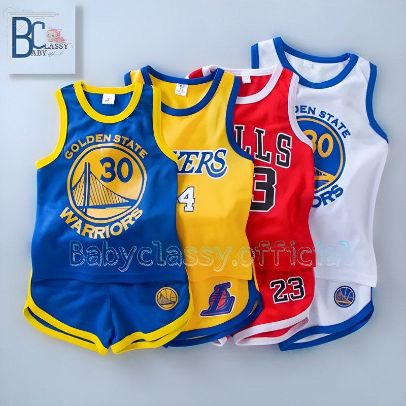 Jual Jersey Premium Anak / Jersey Basket anak / Baju basket Anak & Bayi ...