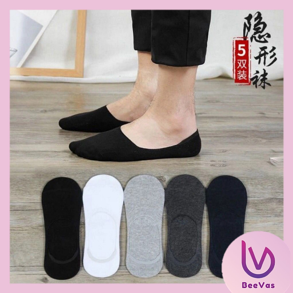 Jual BV.ID KK1056 Kaos Kaki Invisible Balet Engkle Anti Slip Kaus Kaki ...